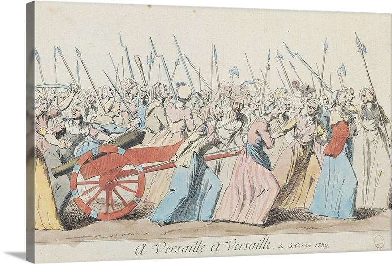 A Versailles, A Versailles, March of the Women on Versailles, Paris ...