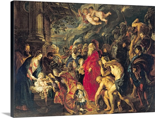 Adoration of the Magi, 1610 | Great Big Canvas