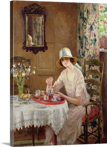 Afternoon Tea Wall Art, Canvas Prints, Framed Prints, Wall Peels ...