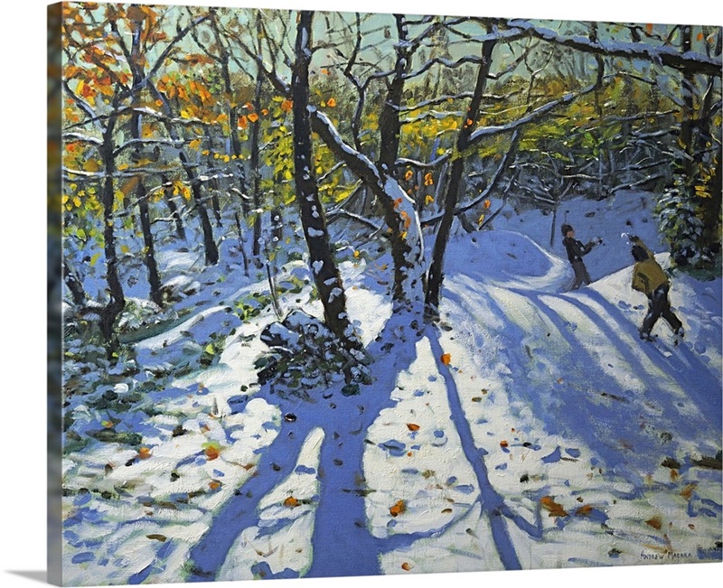 Allestree Park Woods, November | Great Big Canvas