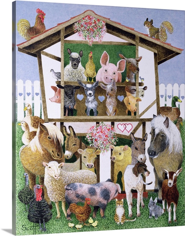 Animal Playhouse | Great Big Canvas