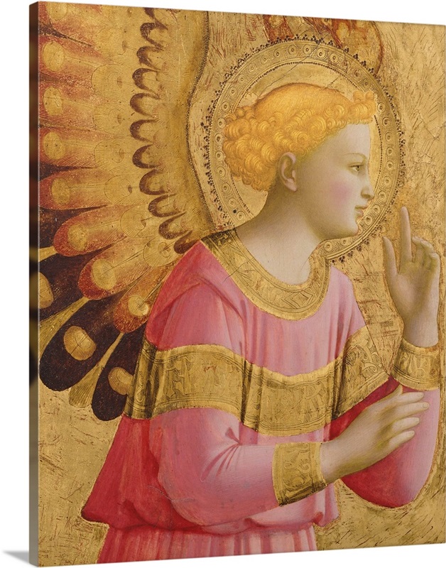 Annunciatory Angel, 1450-55 | Great Big Canvas