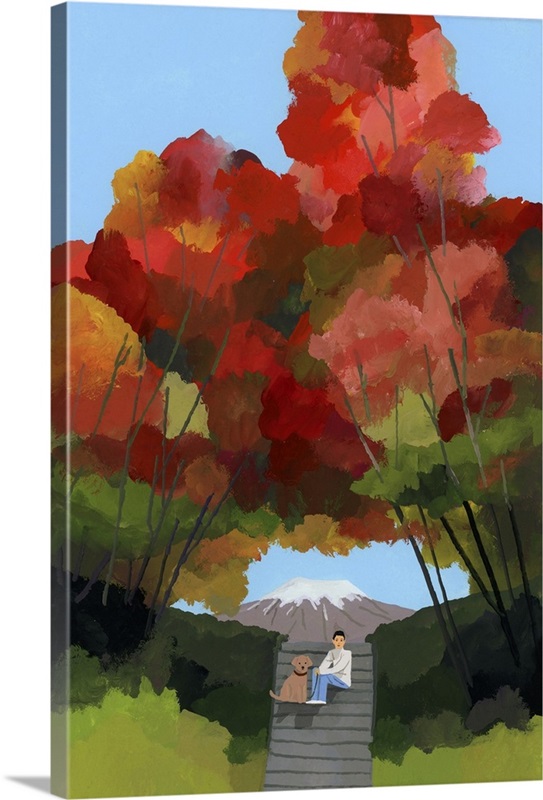 Arch Of Autumn Leaves, 2015 | Great Big Canvas