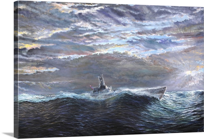 Ascension Of USS Puffer October 10-17th 1943, 2020 | Great Big Canvas