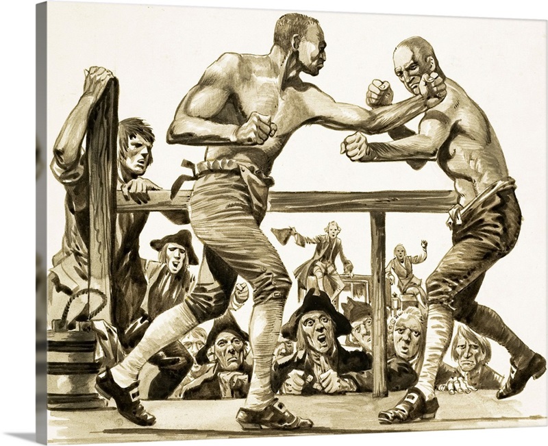 Bare-knuckle Boxers | Great Big Canvas