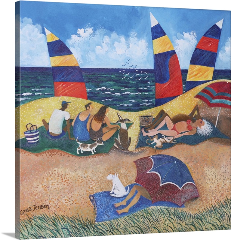 Bathing Belles, 2018 | Great Big Canvas