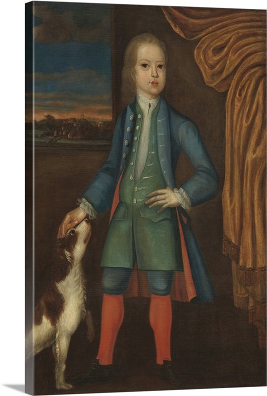 Boy in Blue Coat, c. 1730 | Great Big Canvas