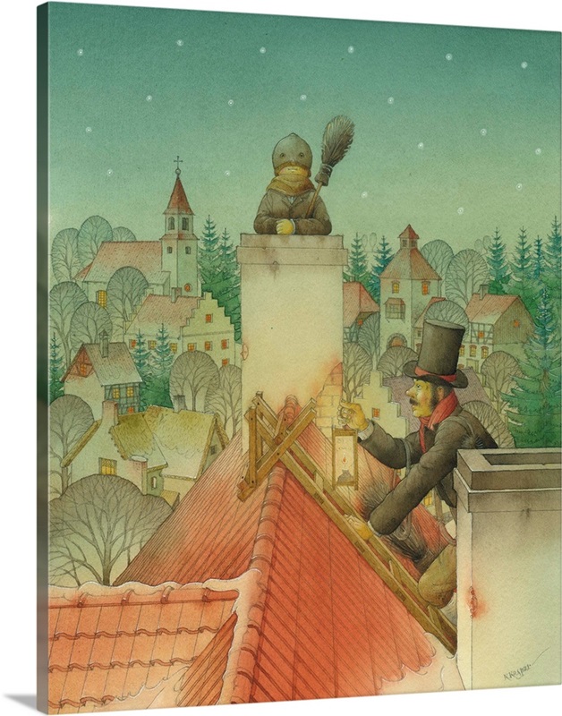 Chimney-sweep Christmas II, 2001 | Great Big Canvas
