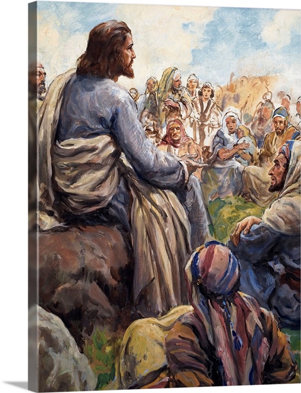 Christ Teaching | Great Big Canvas