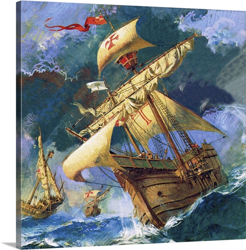 Christopher Columbus's Santa Maria | Great Big Canvas