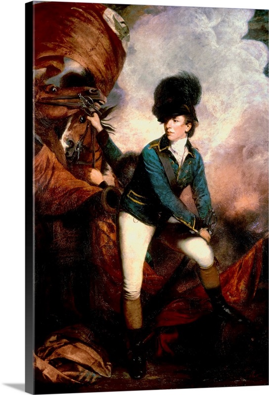 Colonel Banastre Tarleton (1754-1833) 1782 | Great Big Canvas