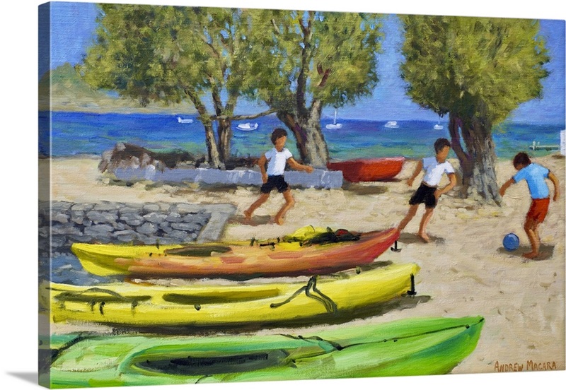Colourful Canoes, 2025 | Great Big Canvas