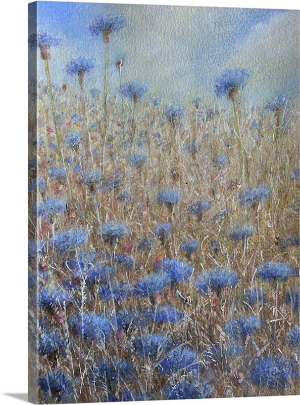 Cornflowers III | Great Big Canvas