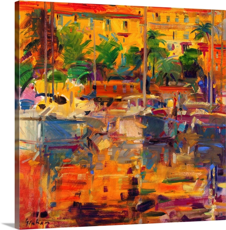 Cote d'Azur Reflections | Great Big Canvas