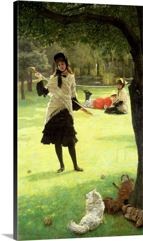 Croquet, c.1878 | Great Big Canvas