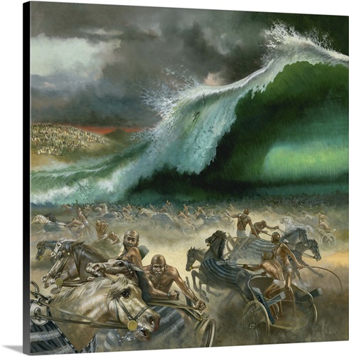 Crossing the Red Sea | Great Big Canvas