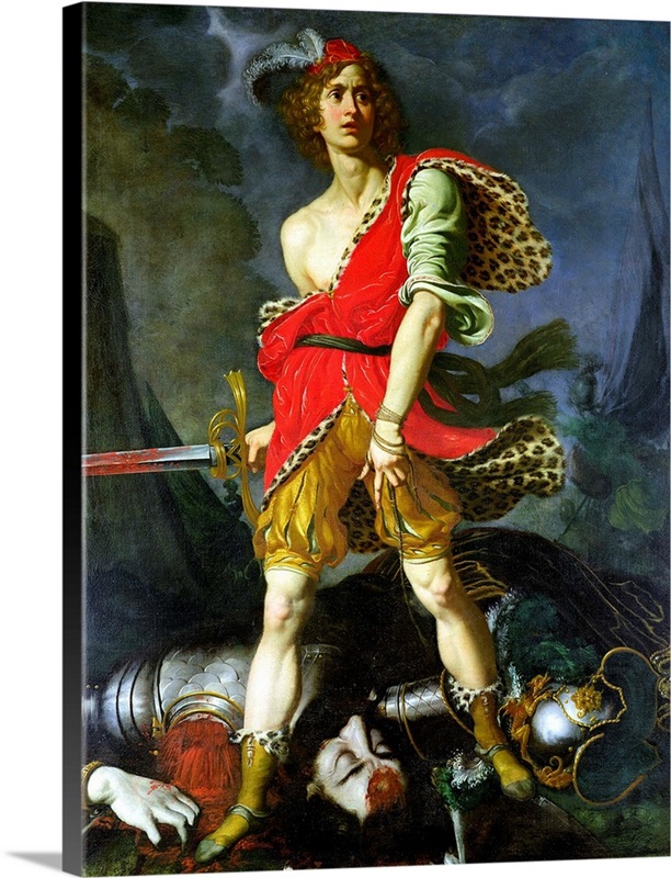 David and Goliath | Great Big Canvas