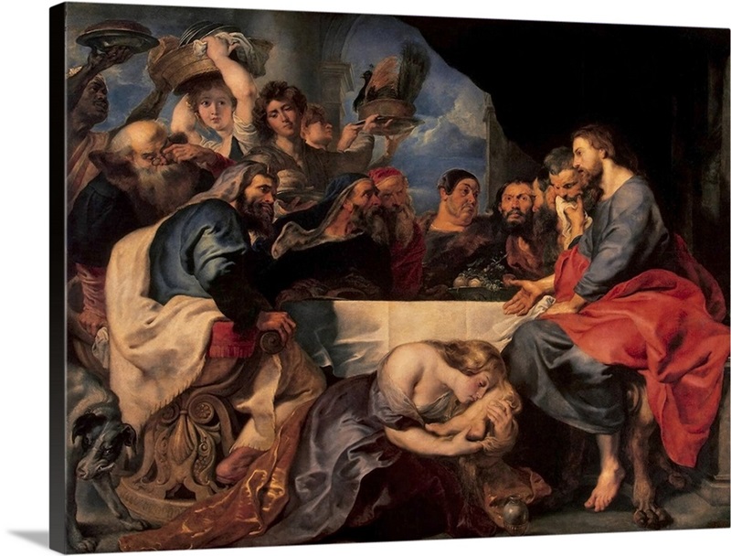 Feast in the house of Simon the Pharisee, c.1620 | Great Big Canvas