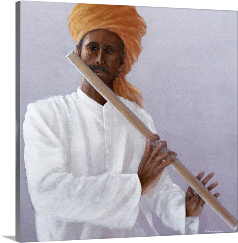 Flute Player | Great Big Canvas