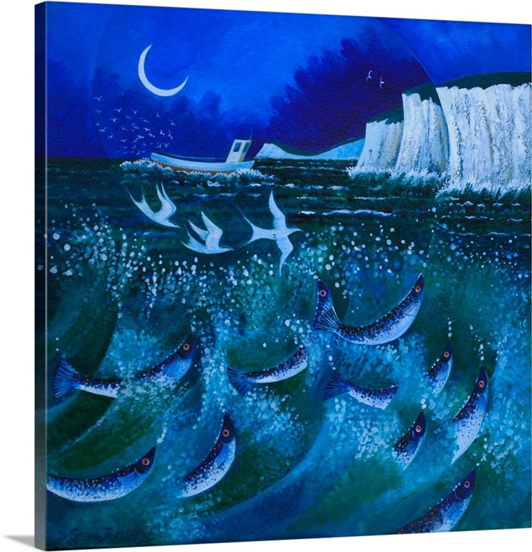 Flying Fish, 2013 | Great Big Canvas