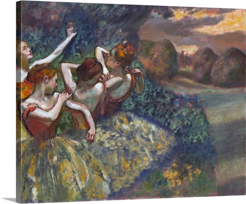 Four Dancers, 1899 | Great Big Canvas