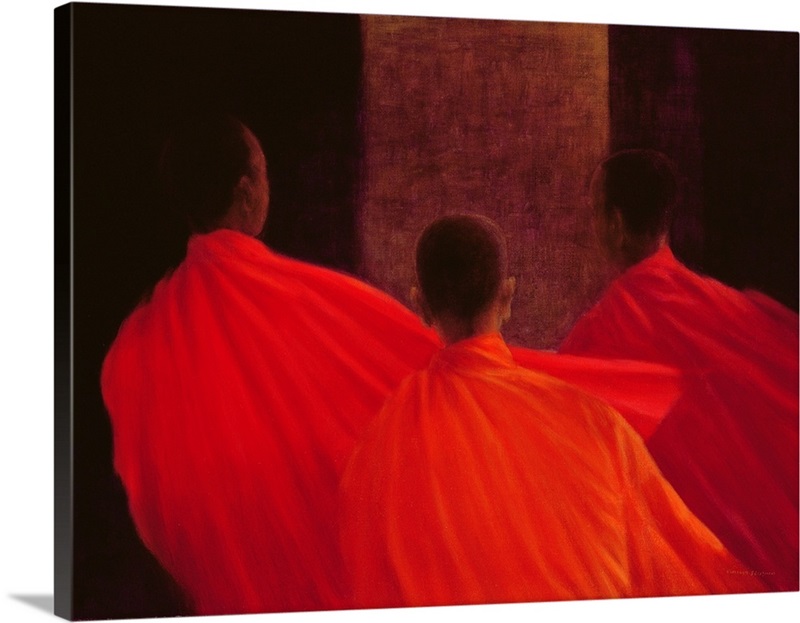 Four Monks | Great Big Canvas
