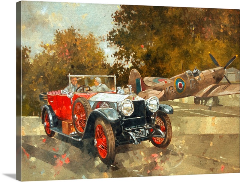 Ghost and Spitfire | Great Big Canvas