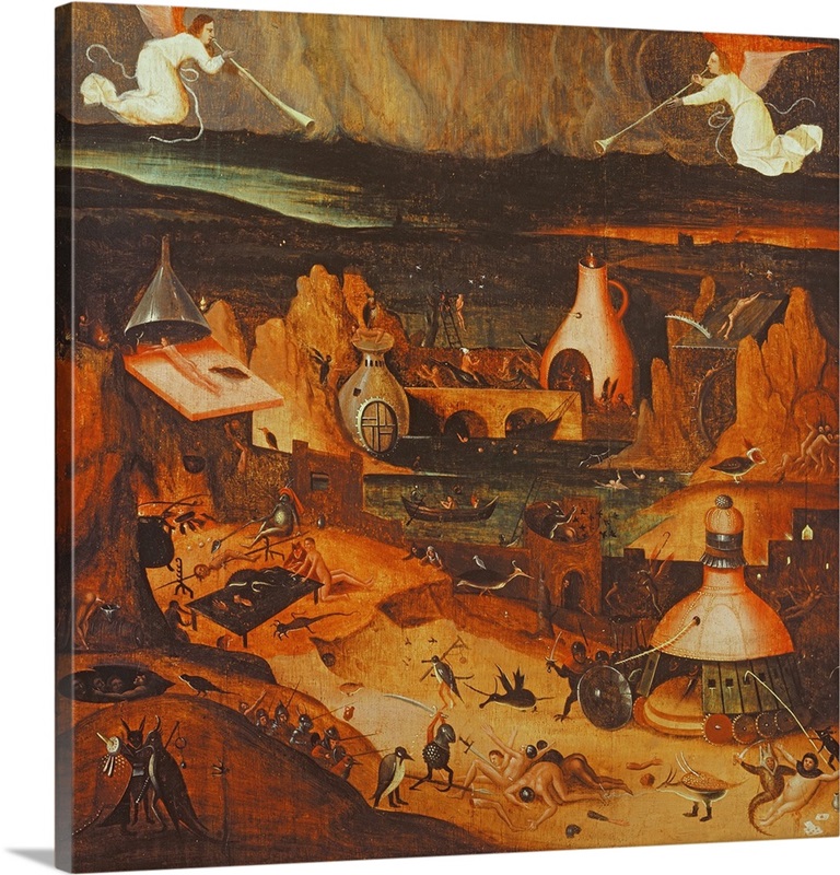 Hell (oil on canvas) | Great Big Canvas