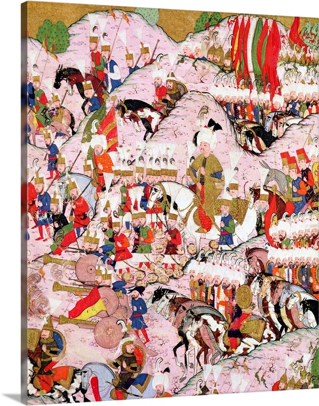 'Hunername' manuscript: Suleyman the Magnificent (1494-1566) | Great ...