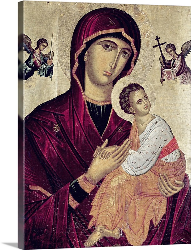 Icon depicting the Holy Mother of the Passion | Great Big Canvas