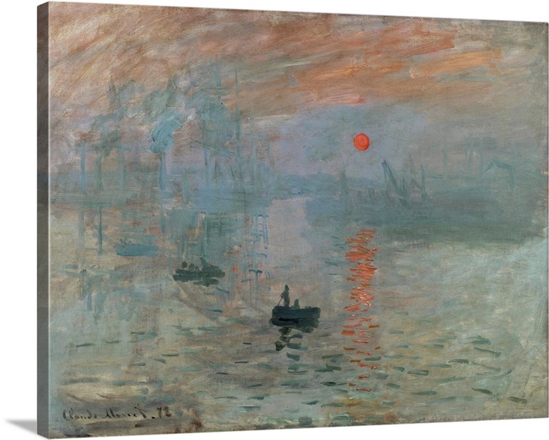 Impression: Sunrise, 1872 | Great Big Canvas