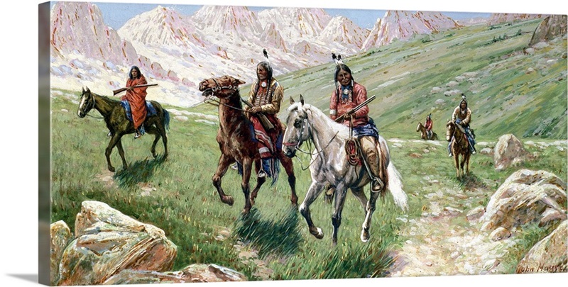 In the Cheyenne Country, 1896 | Great Big Canvas