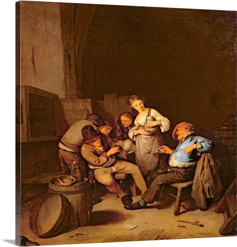 Interior of a Dutch Tavern | Great Big Canvas