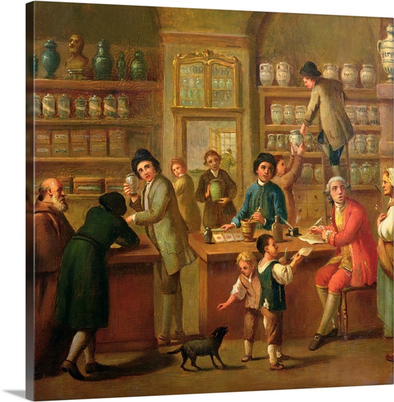Interior of a Pharmacy | Great Big Canvas