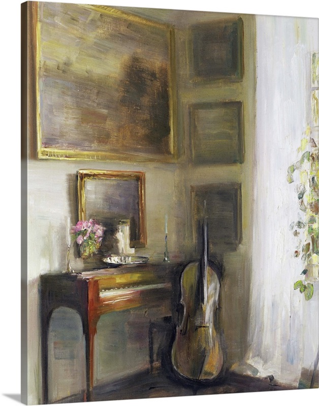 Interior with Cello and Spinet | Great Big Canvas