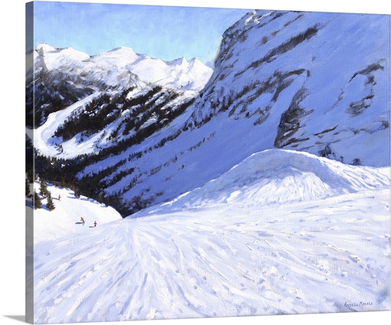 Into The Valley, Courchevel, France, 2019 | Great Big Canvas