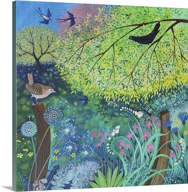 Jenny's Garden, 2017 | Great Big Canvas