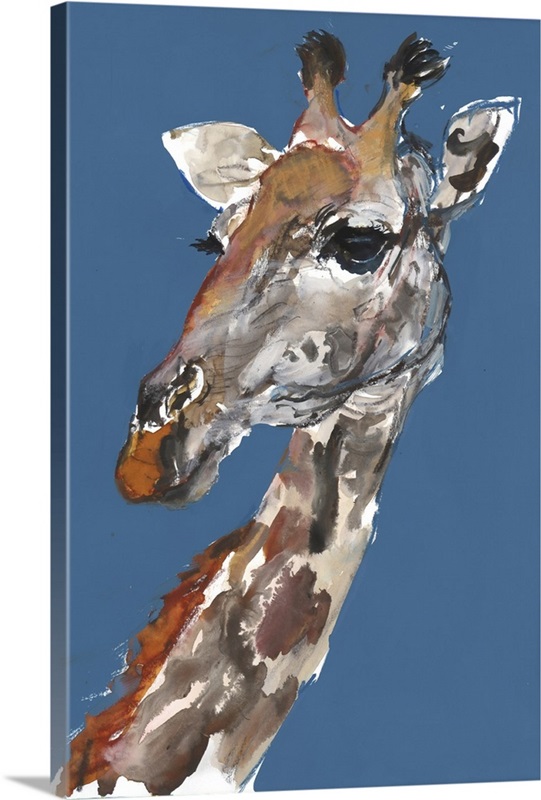 Lady Giraffe, 2018 | Great Big Canvas