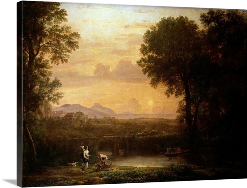 Landscape at Dusk | Great Big Canvas