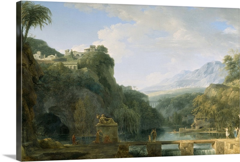 Landscape of Ancient Greece, 1786 | Great Big Canvas