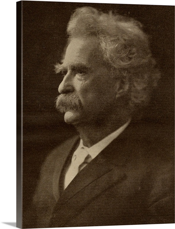 Mark Twain (1835-1910) | Great Big Canvas