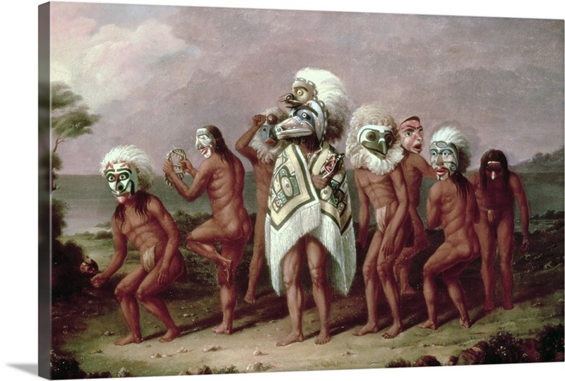 Medicine mask dance | Great Big Canvas