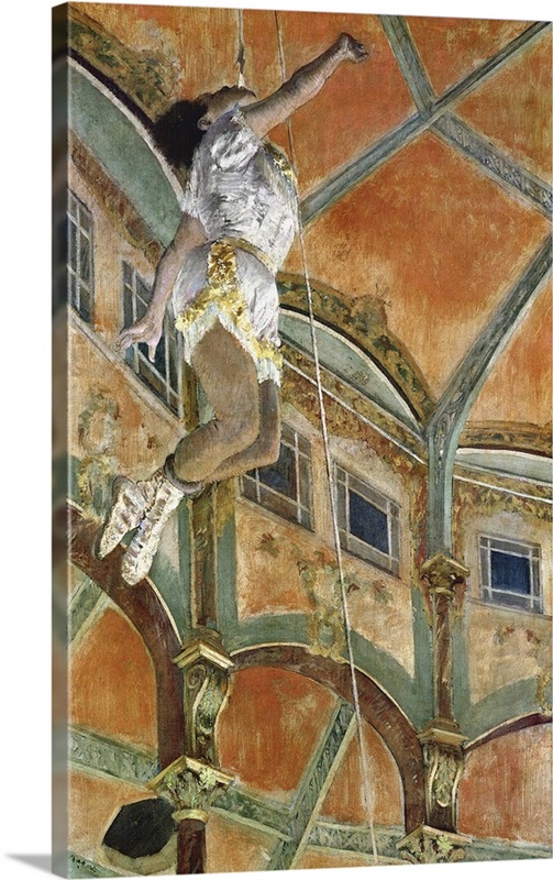 Miss La la at the Cirque Fernando, 1879 | Great Big Canvas