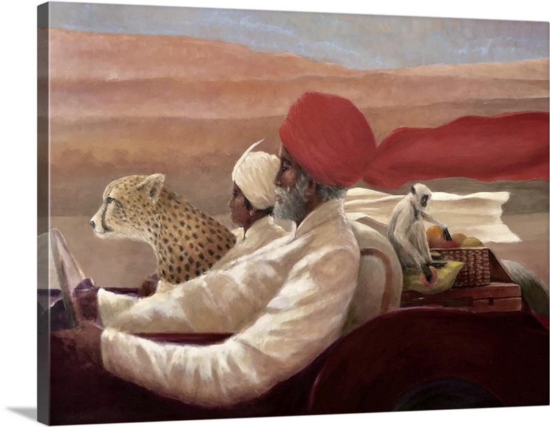 Monkey Picnic | Great Big Canvas