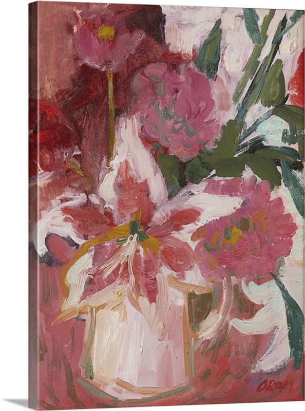 Pink Still Life Great Big Canvas