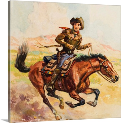 Pony Express Wall Art, Canvas Prints, Framed Prints, Wall Peels | Great Big Canvas