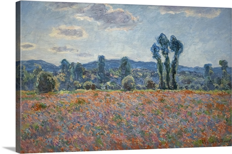 Poppy Field, 1890-1891 | Great Big Canvas