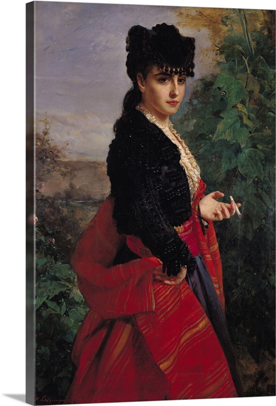 Portrait of a Spanish Woman | Great Big Canvas