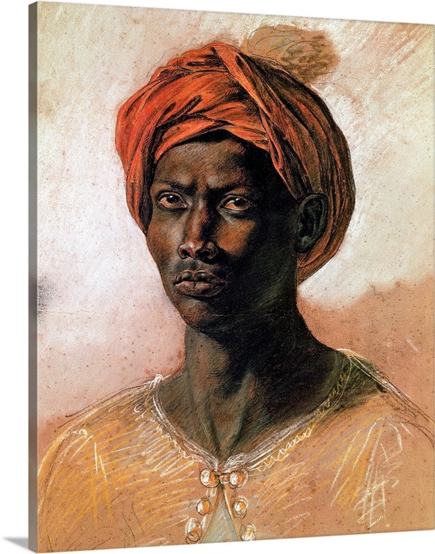 Portrait of a Turk in a Turban, c.1826 | Great Big Canvas