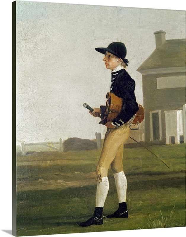 Portrait of a Young Jockey | Great Big Canvas